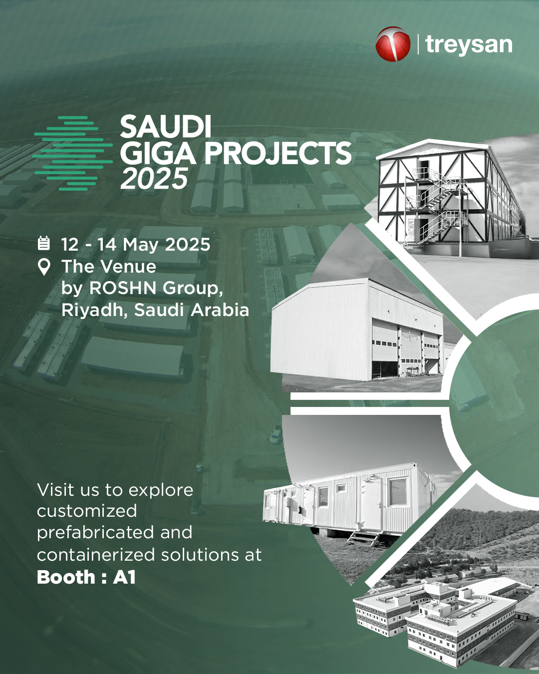 Treysan at the Saudi Giga Project Exhibition – Treysan Prefabrik